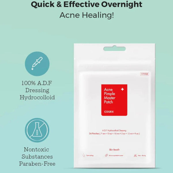 COSRX Acne Pimple Master Patch (24 Patches): Your Acne - Fighting Ally ...