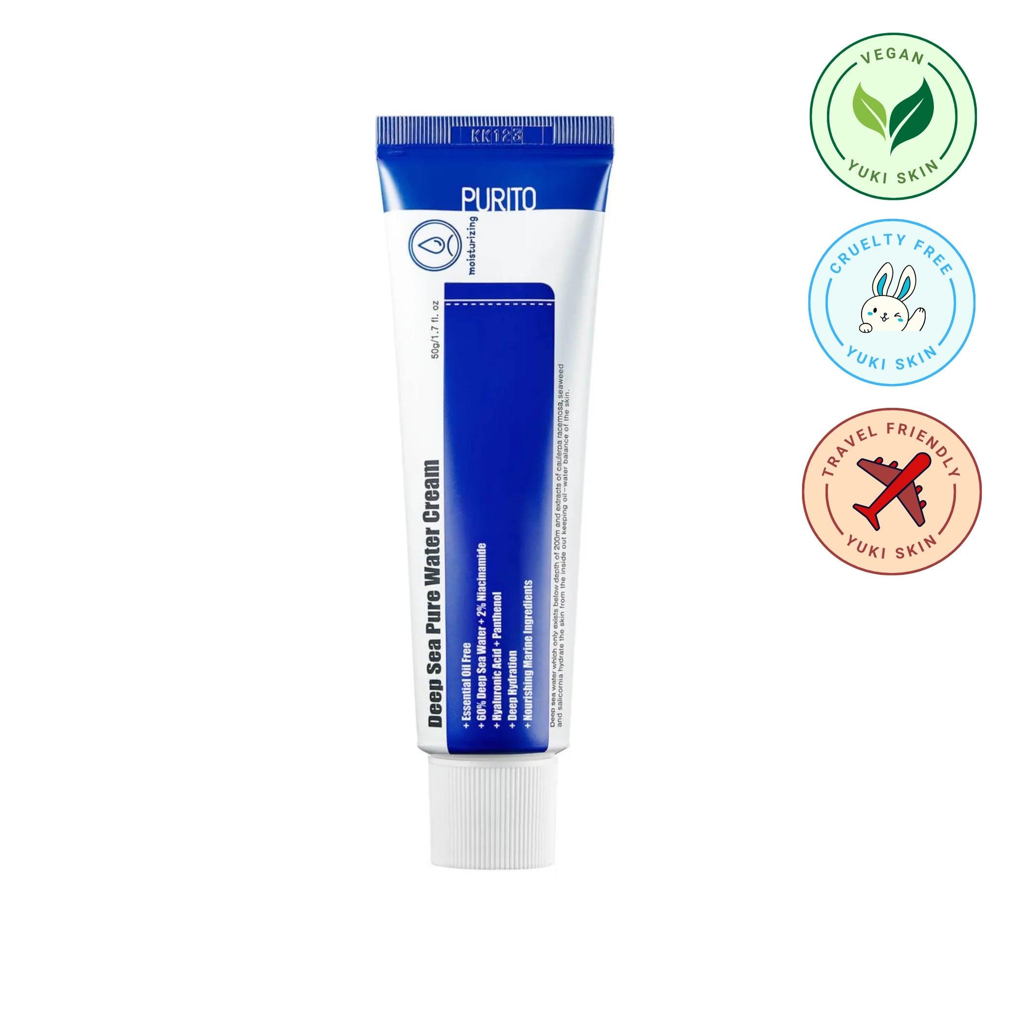 PURITO Deep Sea Pure Water Cream 50g – Yuki Skin